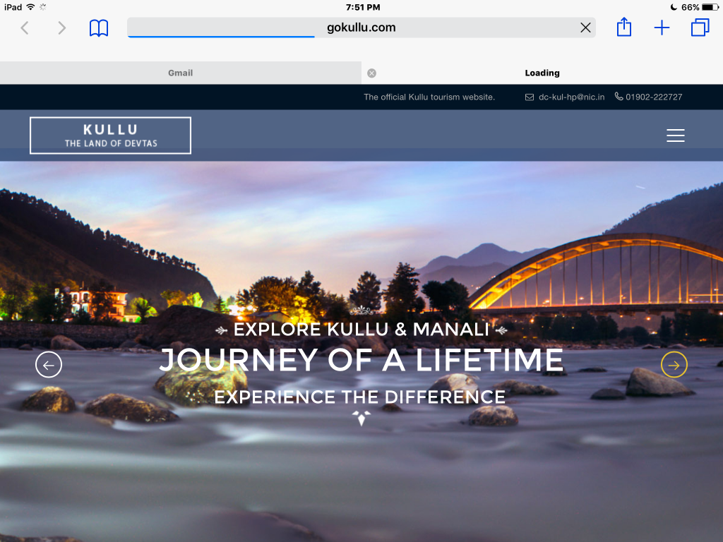 Kullu website launched - Sun Post